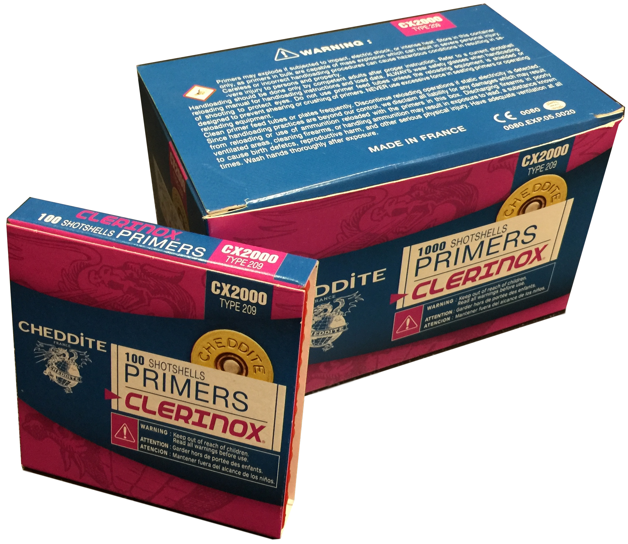 Cheddite CX2000 209 Shotgun Primers